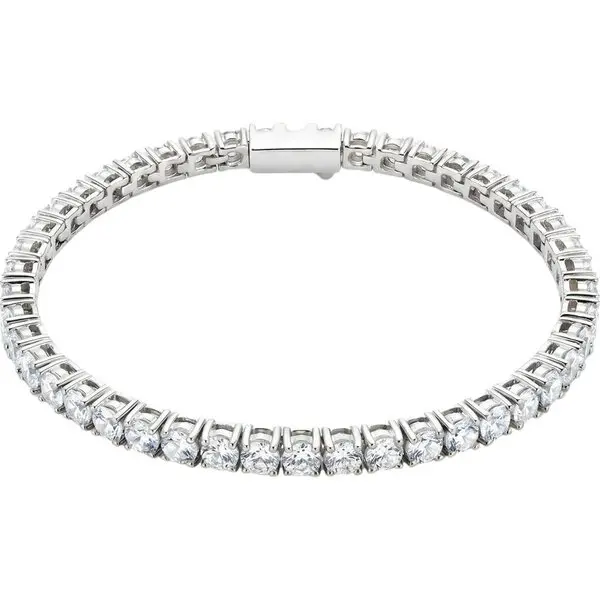 THE M JEWELERS Medium Essential Tennis Bracelet - Silver