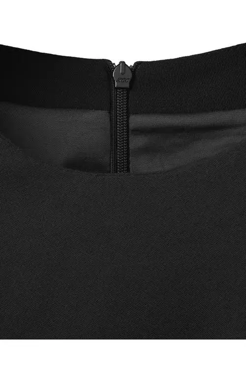 Mango Ruched Belted Minidress