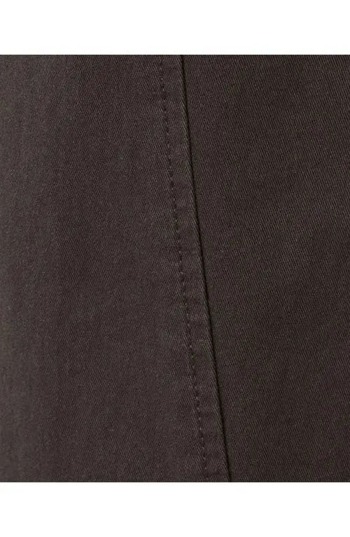 Mango Mid Rise Balloon Twill Pants - Chocolate