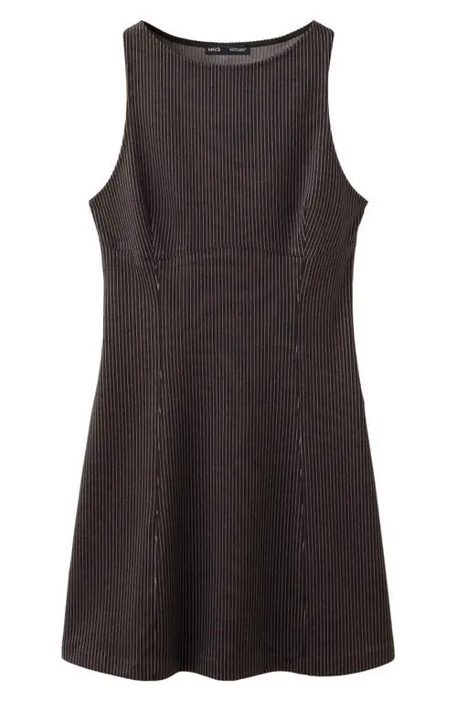 Mango Pinstripe Minidress
