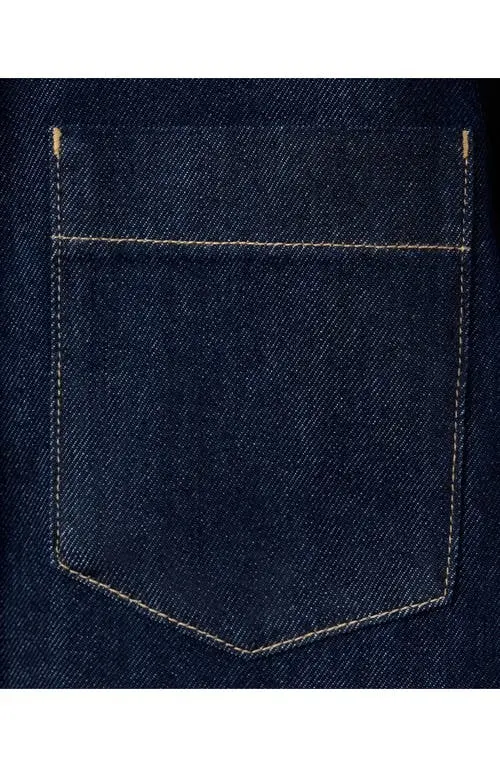 Mango Button-up Denim Shirt