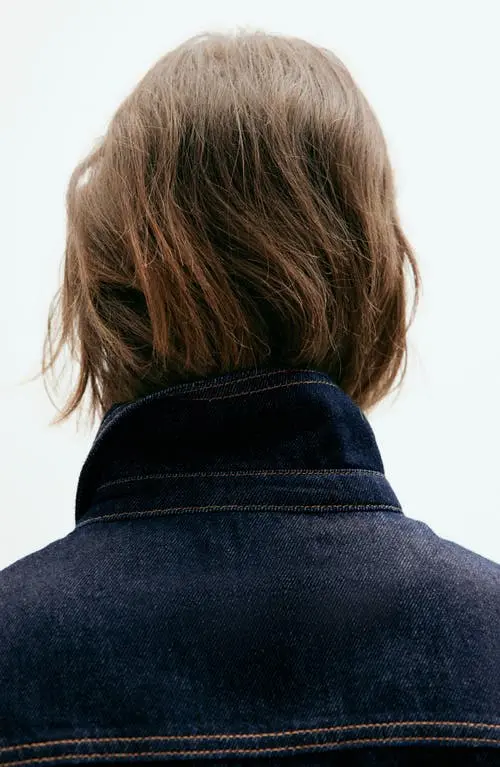 Mango Button-up Denim Shirt