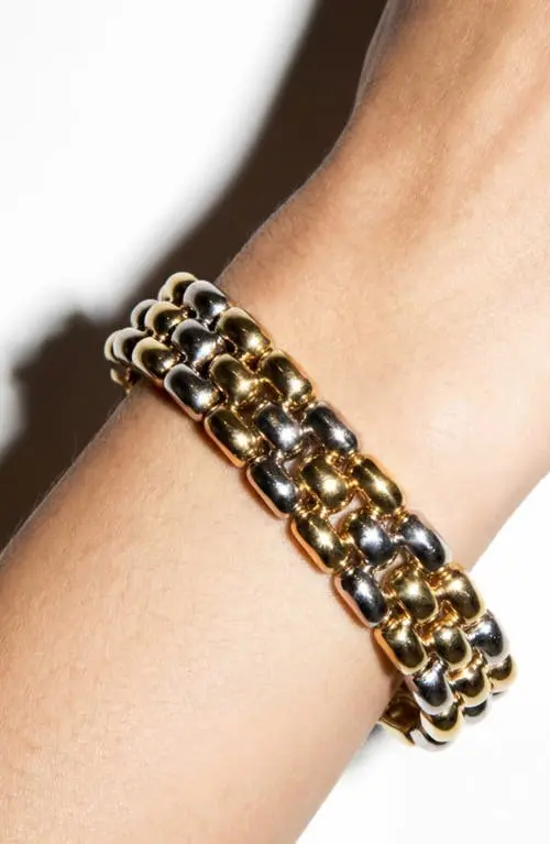 THE M JEWELERS The Lili Two Tone Slip Bracelet