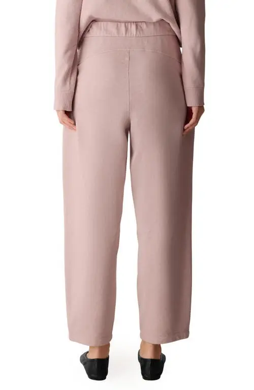 Eileen Fisher Organic Cotton Ankle Arch Pants - Opal