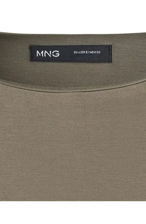 Mango Drop Waist Minidress
