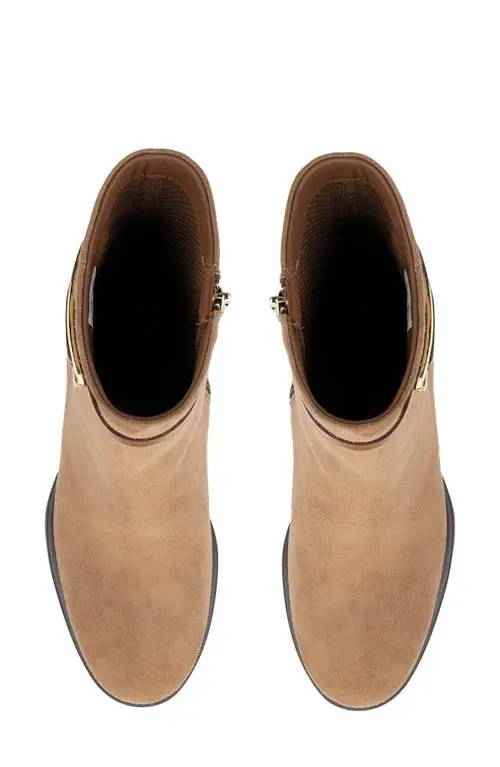 Ecco Sculpted Lx 55 Leather Bootie - Camel