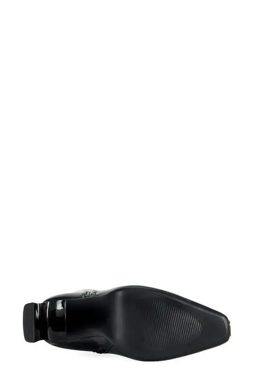 AZALEA WANG Jexa Faux Leather Knee High Boot