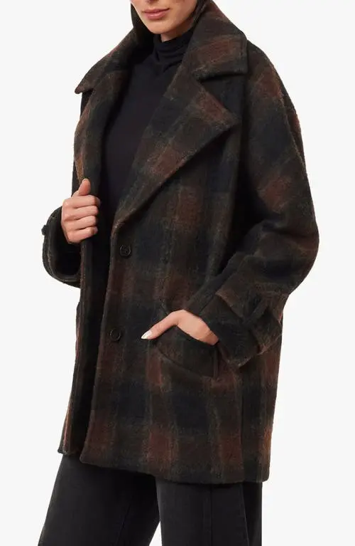 Habitual Oversized Plaid Coat