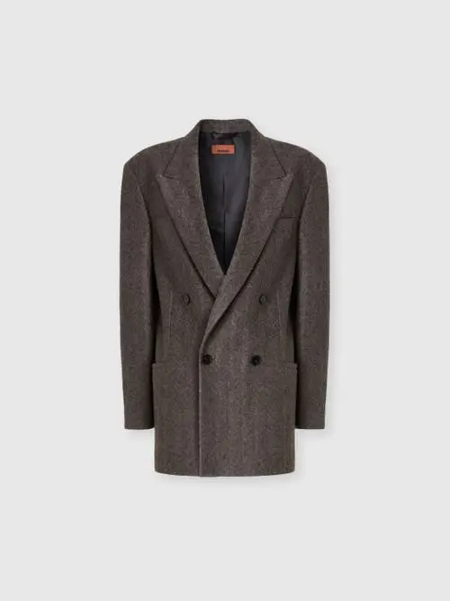 Missoni Peak-lapel Blazer - Brown