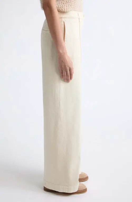 Eleventy Wide Leg Pants - Sand