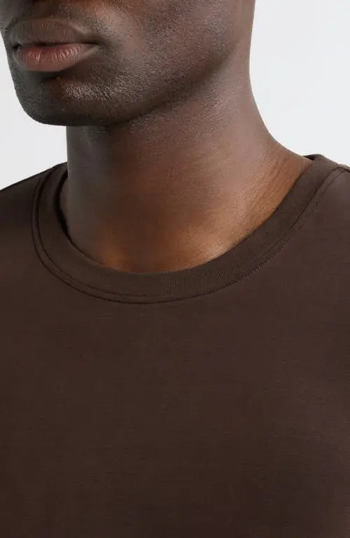 Daniel Buchler Soft Long Sleeve Pullover - Hickory