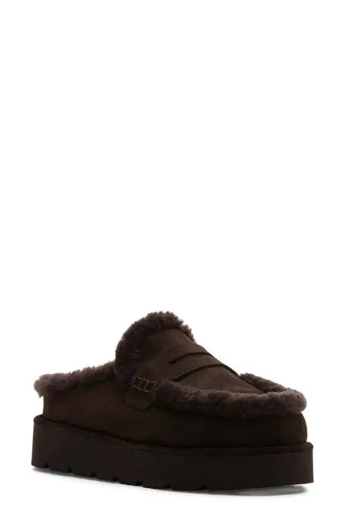 275 CENTRAL Siria Penny Loafer Slipper - Brown
