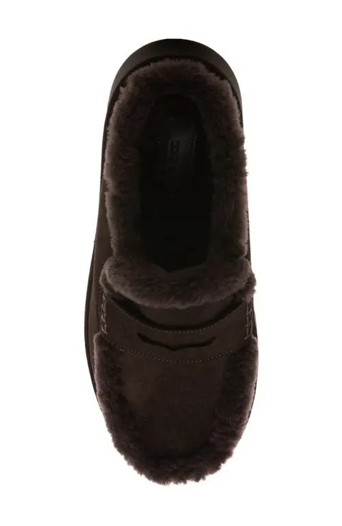 275 CENTRAL Siria Penny Loafer Slipper - Brown