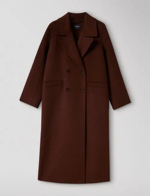 Whistles Relaxed Double Faced Midi Coat