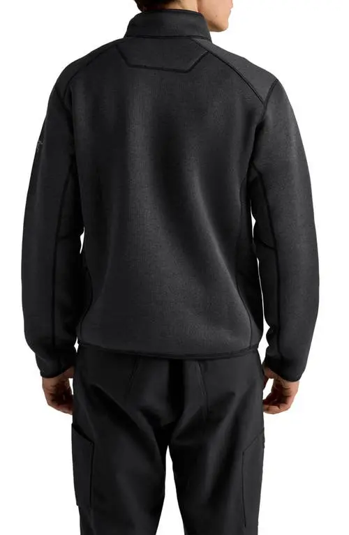 Arc'teryx Covert Full Zip Fleece Cardigan - Black Heather