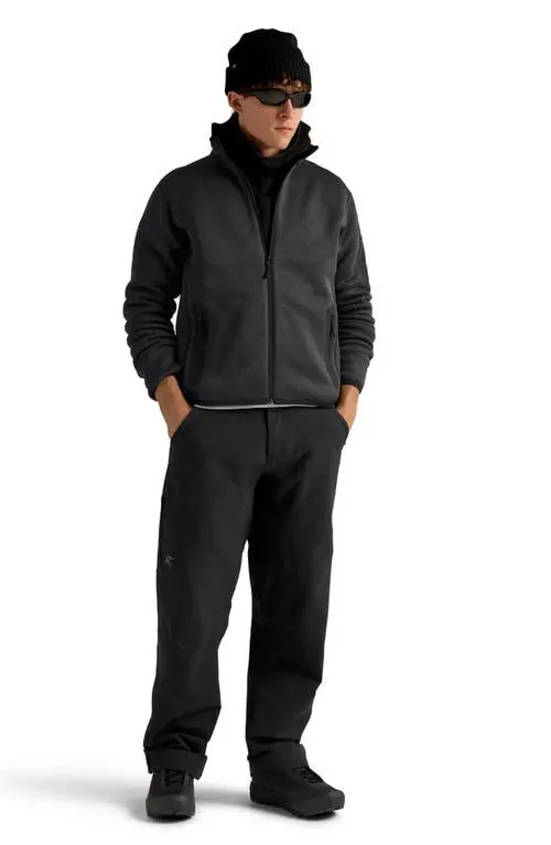 Arc'teryx Covert Full Zip Fleece Cardigan - Black Heather
