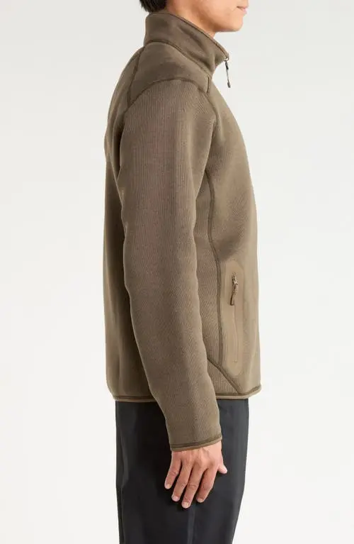 Arc'teryx Covert Full Zip Fleece Cardigan - Mongoose Heather