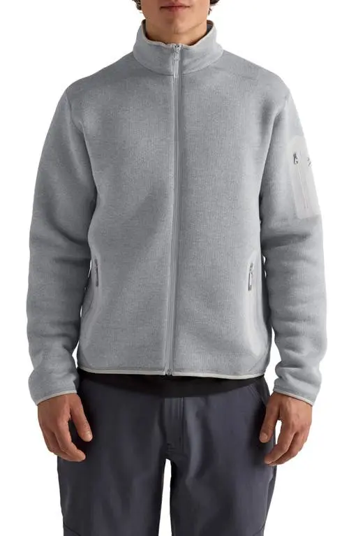 Arc'teryx Covert Full Zip Fleece Cardigan - Solitude Heather