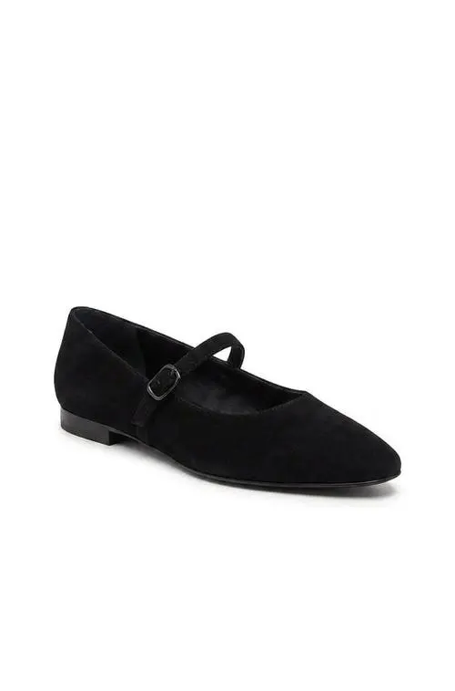 MENINA STEP Amelie Mary Jane Flat - Black