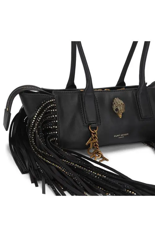 Kurt Geiger Sloane Fringe East/west Shoulder Bag