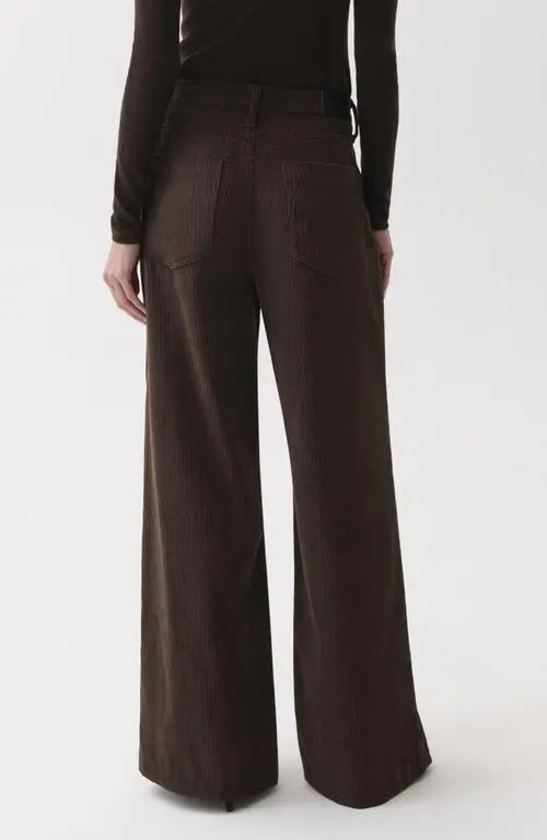 PISTOLA Jadyn High Waist Wide Leg Corduroy Pants