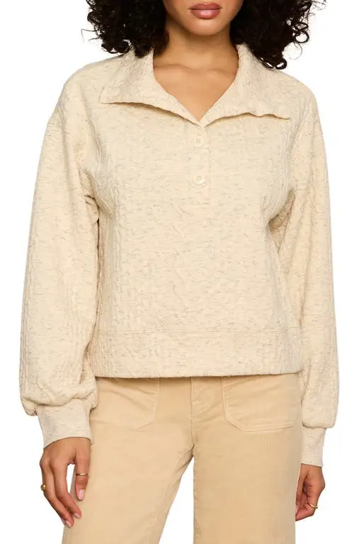 Sanctuary Halley Relaxed Pullover - Heather Bone