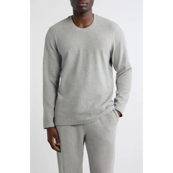 Daniel Buchler Gingham Long Sleeve T-shirt
