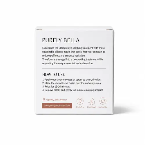 PURELY BELLA Reusable Eye Masks