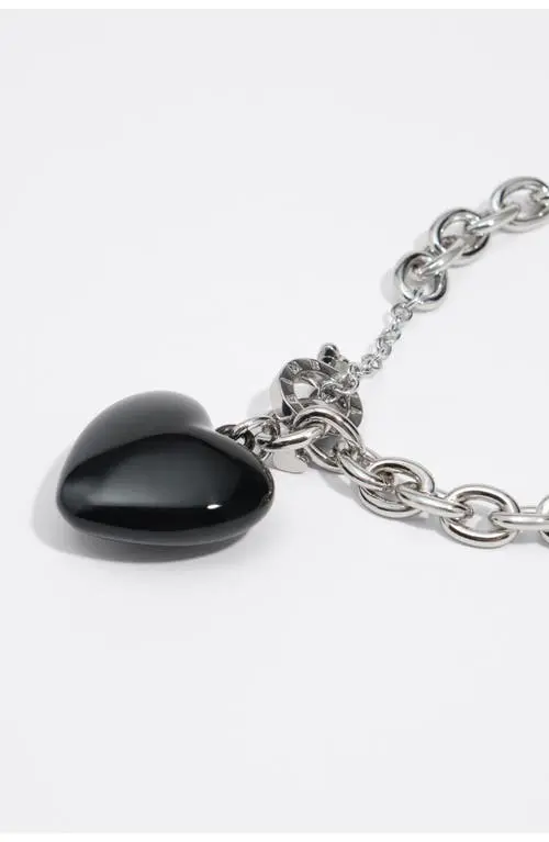 Bimba Y Lola Heart Chain Necklace