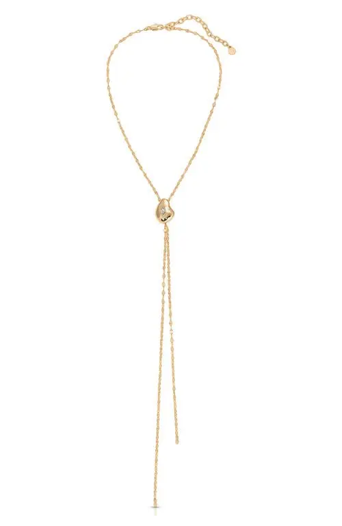 Ettika Marquise Muse Bolo Necklace - Clear