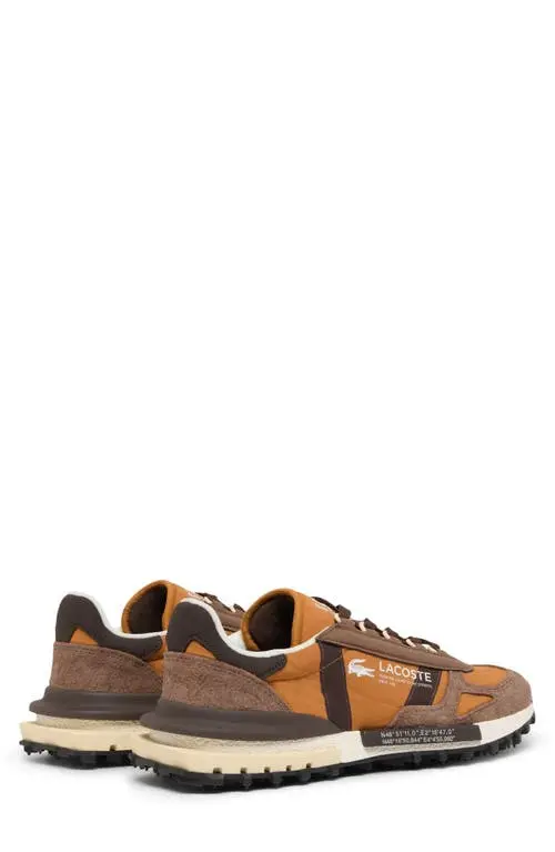 Lacoste Elite Active 2264 Leather Sneaker - Tan/black