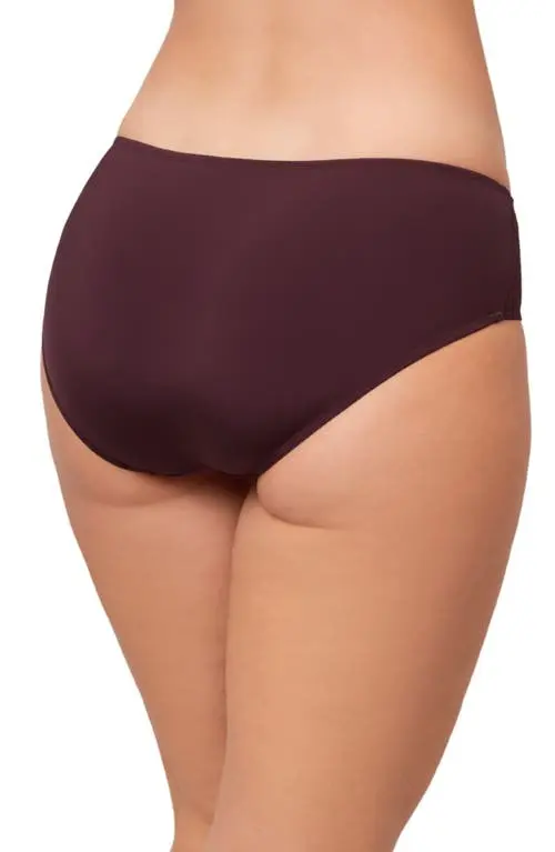 MONTELLE INTIMATES Lace & Microfiber Hipster Panties