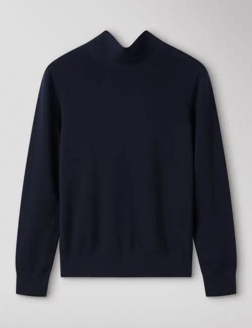 Whistles Tie Neck Detail Knit Jumper