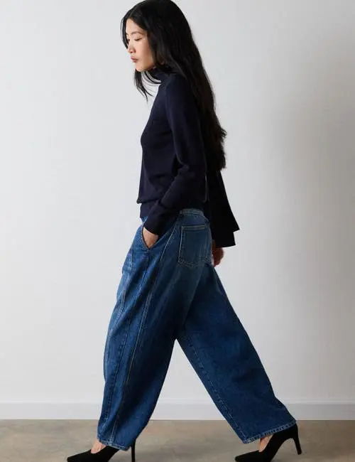 Whistles Tie Neck Detail Knit Jumper