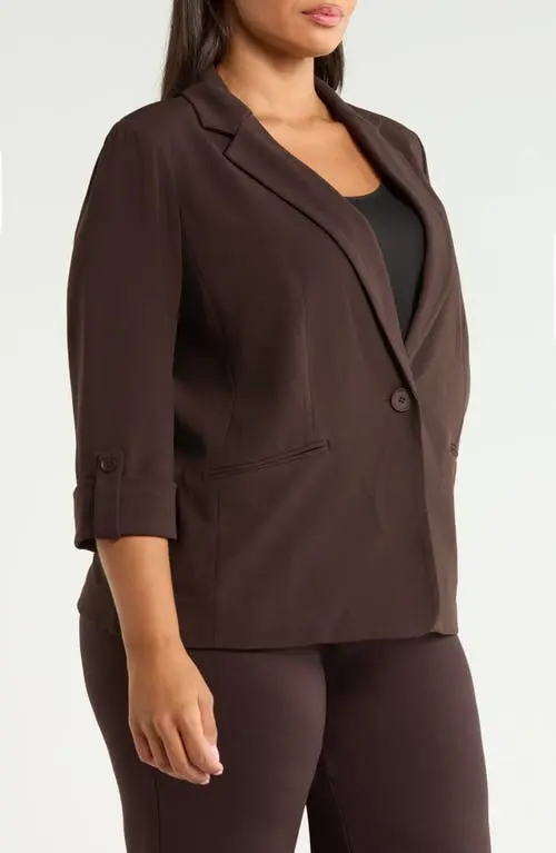 Anne Klein One-button Blazer