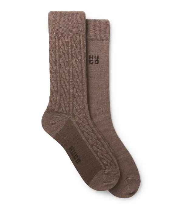 Hugo Two-pack Of Regular-length Socks