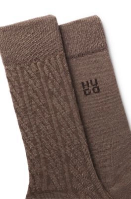 Hugo Two-pack Of Regular-length Socks