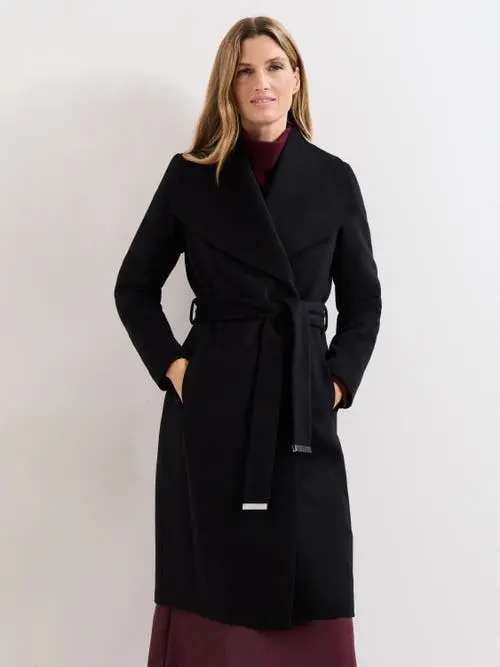 PHASE EIGHT Nicci Belted Wool Coat