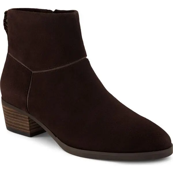 Toms Elia Leather Bootie