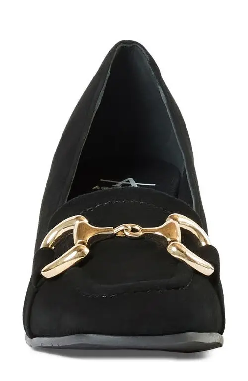 Aquatalia Claudine Pump - Black Suede