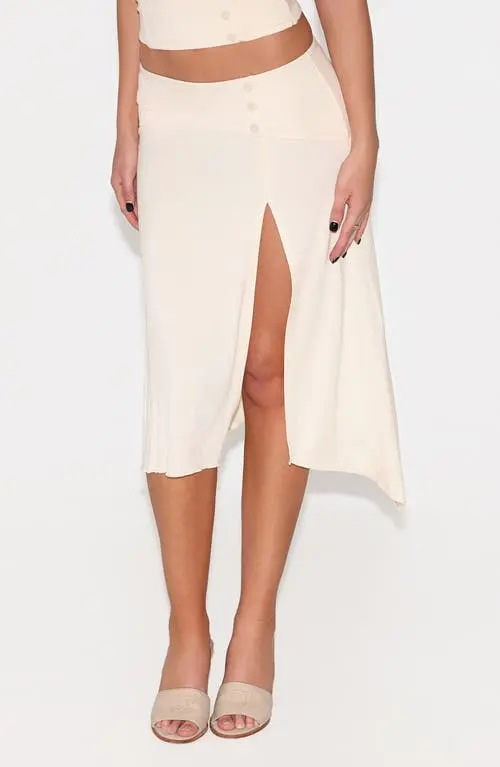 TIGER MIST Alyssa Curved Yoke High-low Skirt
