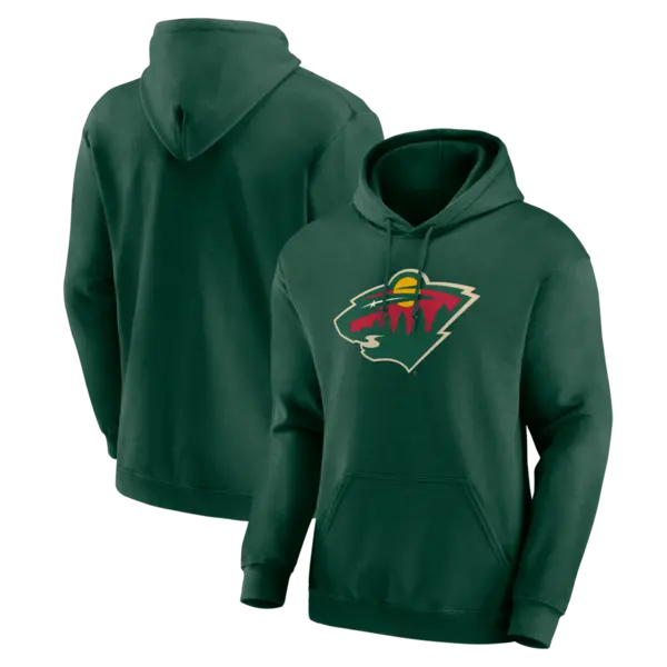 LOGO ATHLETIC Minnesota Wild Essential Hoodie - Green