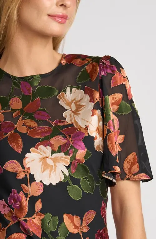 Ted Baker London Thera Floral Midi Dress