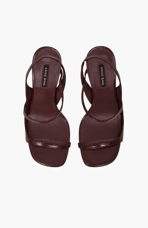 ANINE BING Iva Smooth Sandal