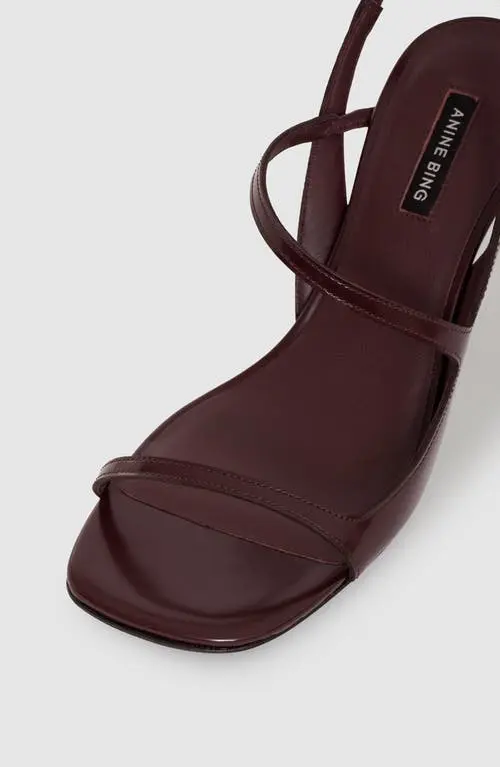 ANINE BING Iva Smooth Sandal