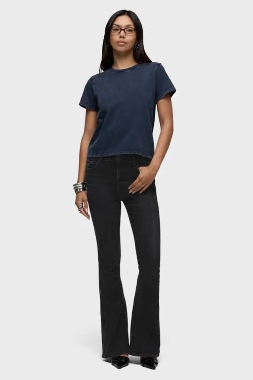 Hudson Jeans Holly Flare Jean - Black Magic
