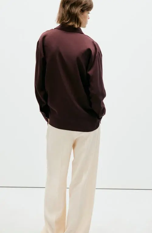 Mango Lyocell Button-up Shirt