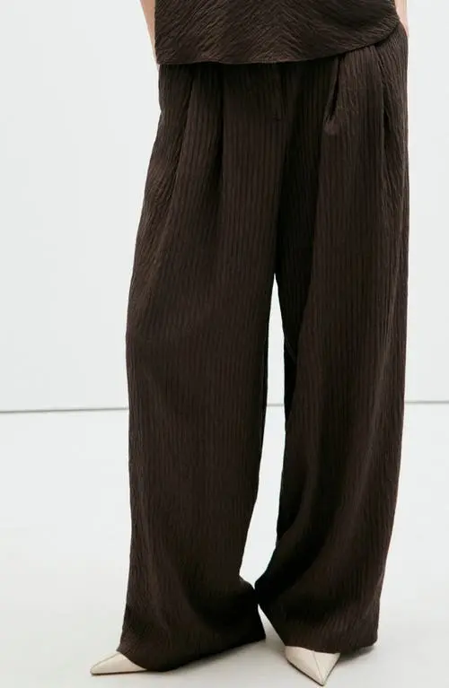 Mango Fluid Wide Leg Pants