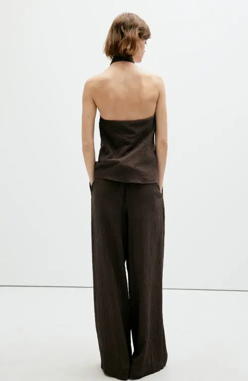 Mango Fluid Wide Leg Pants