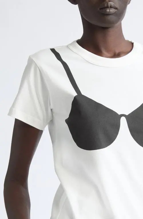 Vaquera Trompe L'oeil Bra Graphic T-shirt